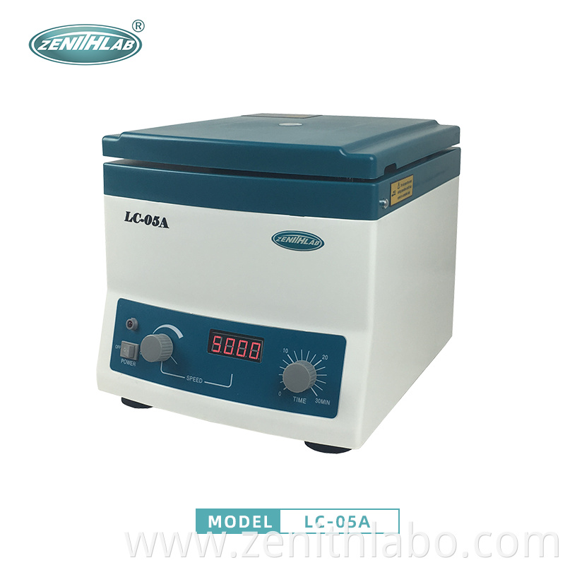 Light Weight Low Speed Centrifuge for Medical LC-05A China Manufacturers Suppliers Factory Exporter